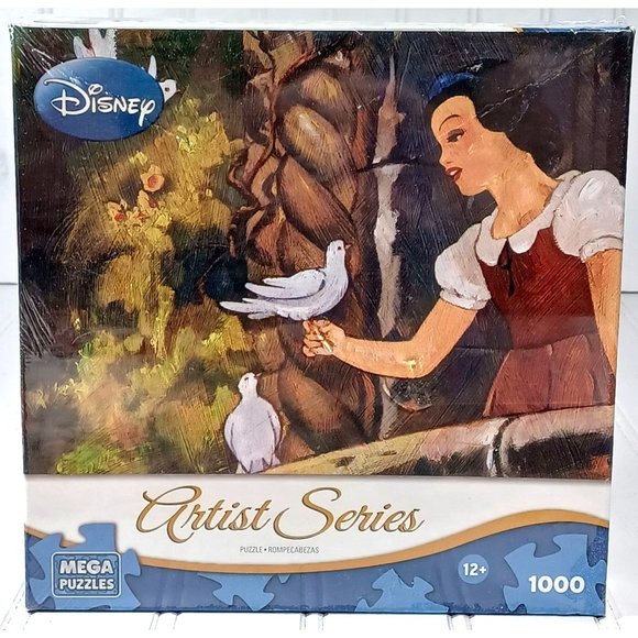 Mega Puzzle | Toys | Disney Artist Series Snow White On Balcony 00 Pc ...